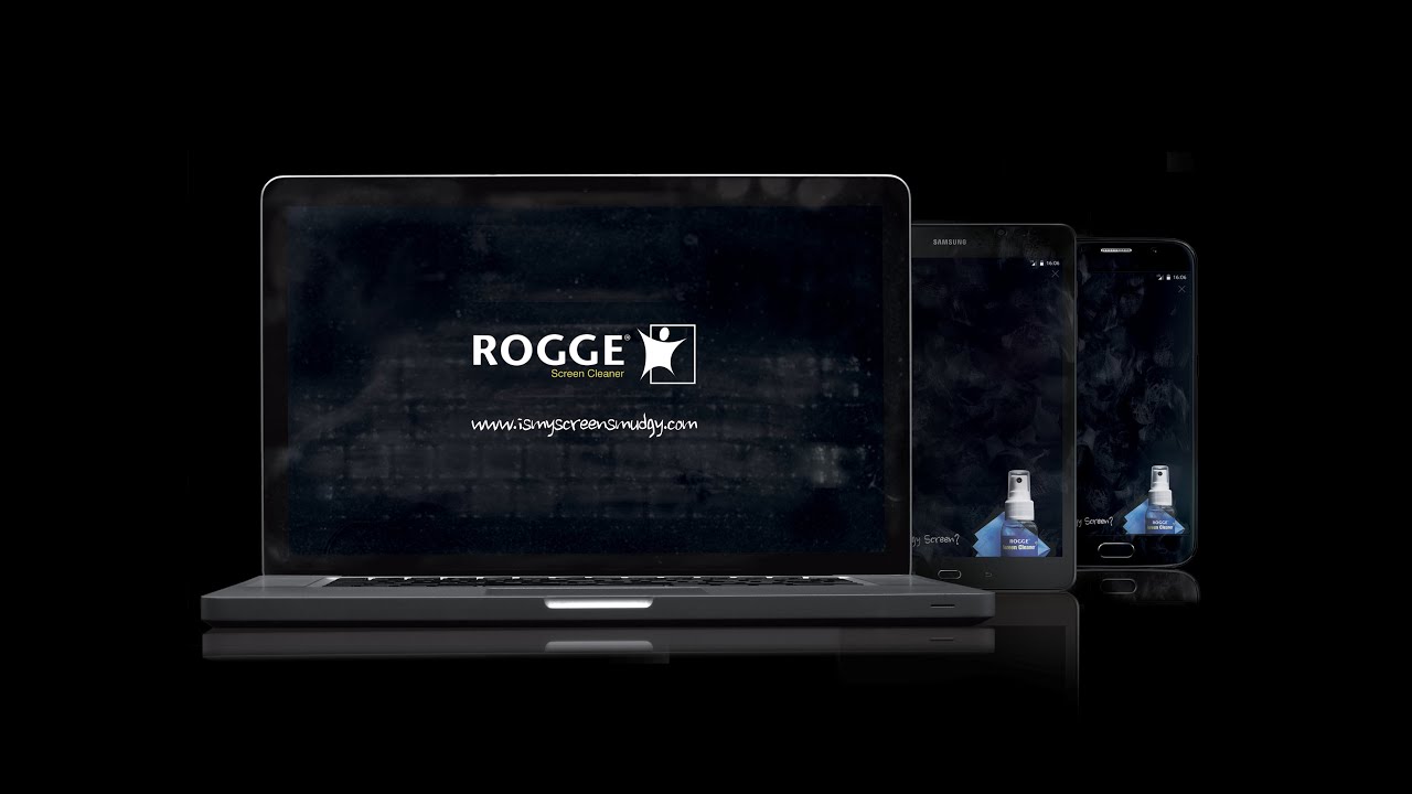 The Smudgy Screen Ad for ROGGE® Screen Cleaner - YouTube
