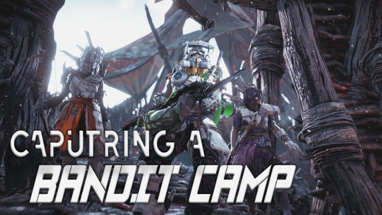 Horizon Zero Dawn - The Frozen Wilds | Capturing Bandit Camp Stone ...