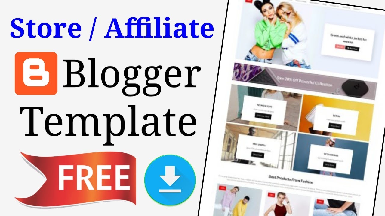 Best Blogger Templates for Store | blogger ecommerce template | free ...