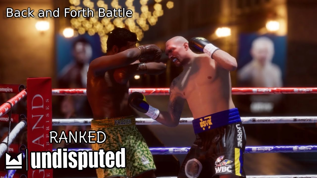 Undisputed [Boxing Game] Ranked - Back and Forth Match - YouTube