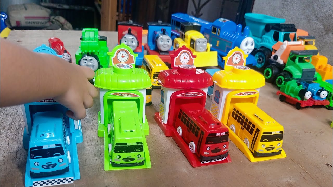 Bermain Acak Warna bersama Tayo dan temannya . #tayo #mainan #toys # ...