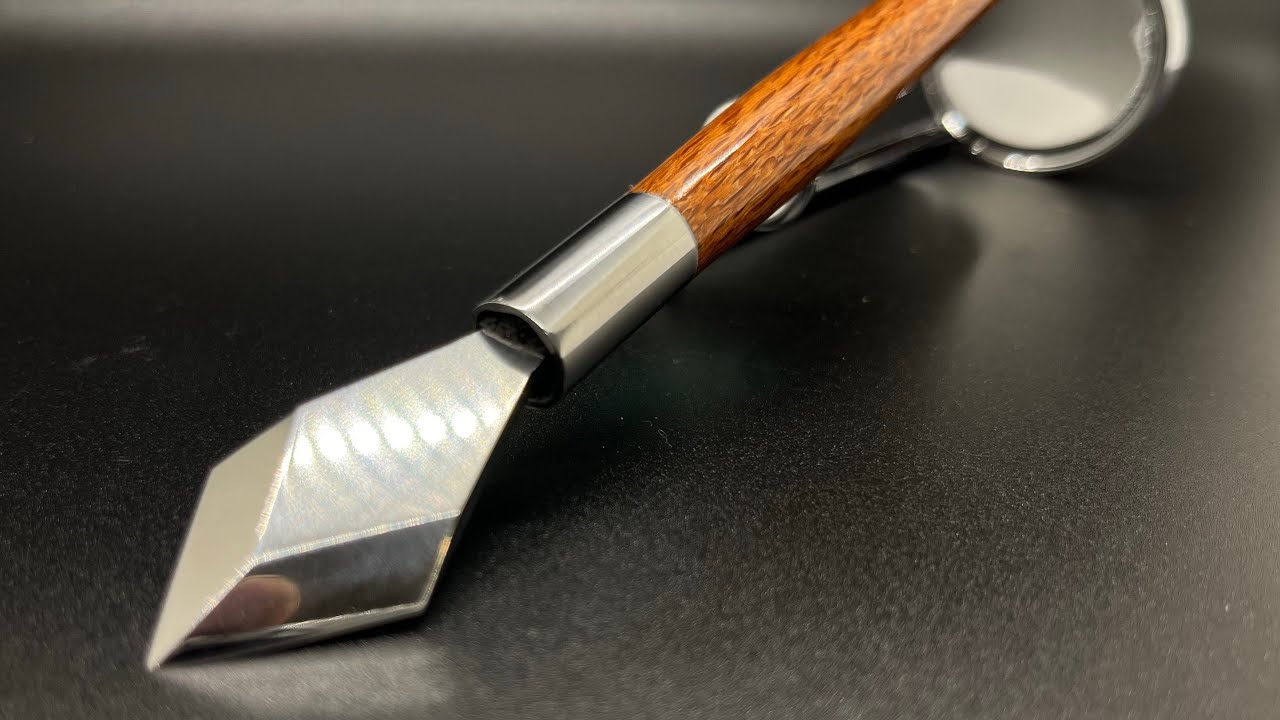 Making a marking knife from scratch - YouTube