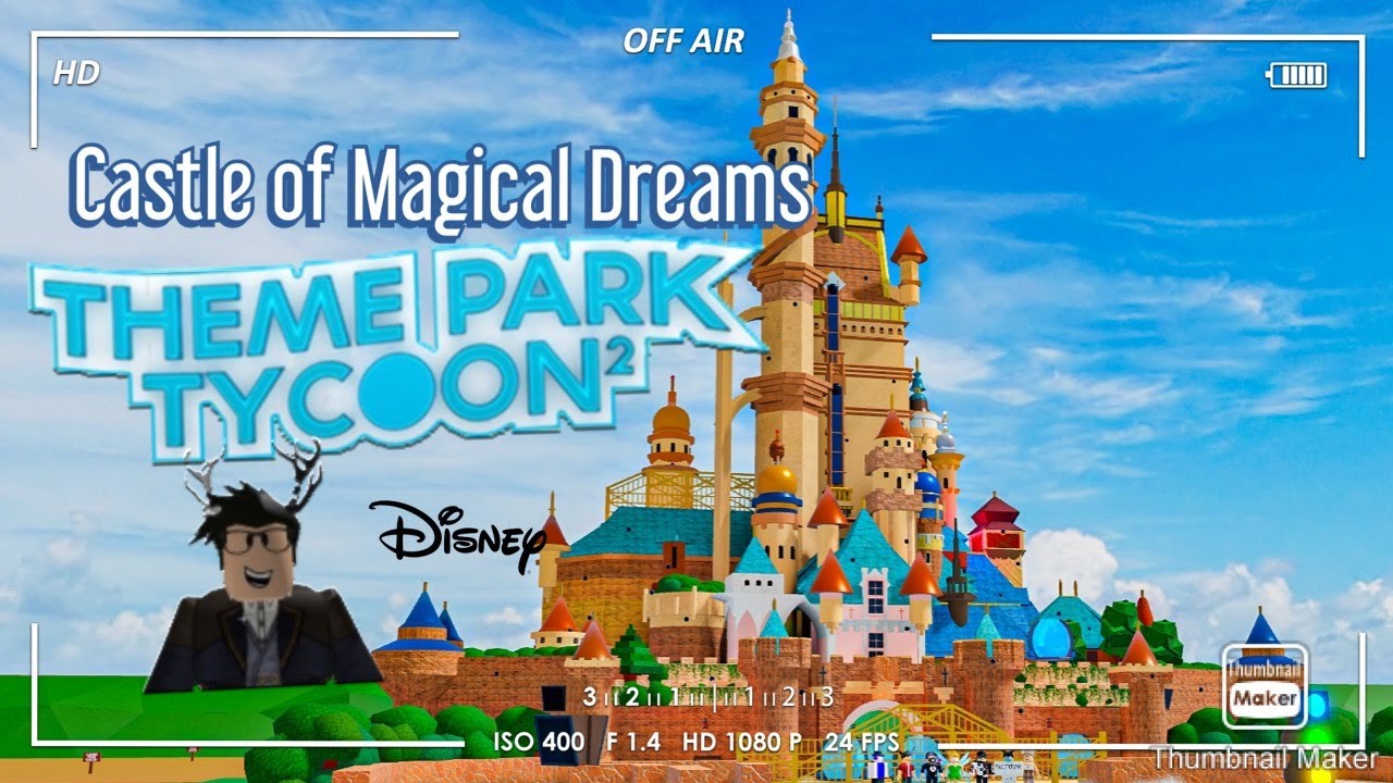 [ICE TEA in ROBLOX]🏰TPT2 Castle of Magical Dreams奇妙夢想城堡(w/Light up the ...