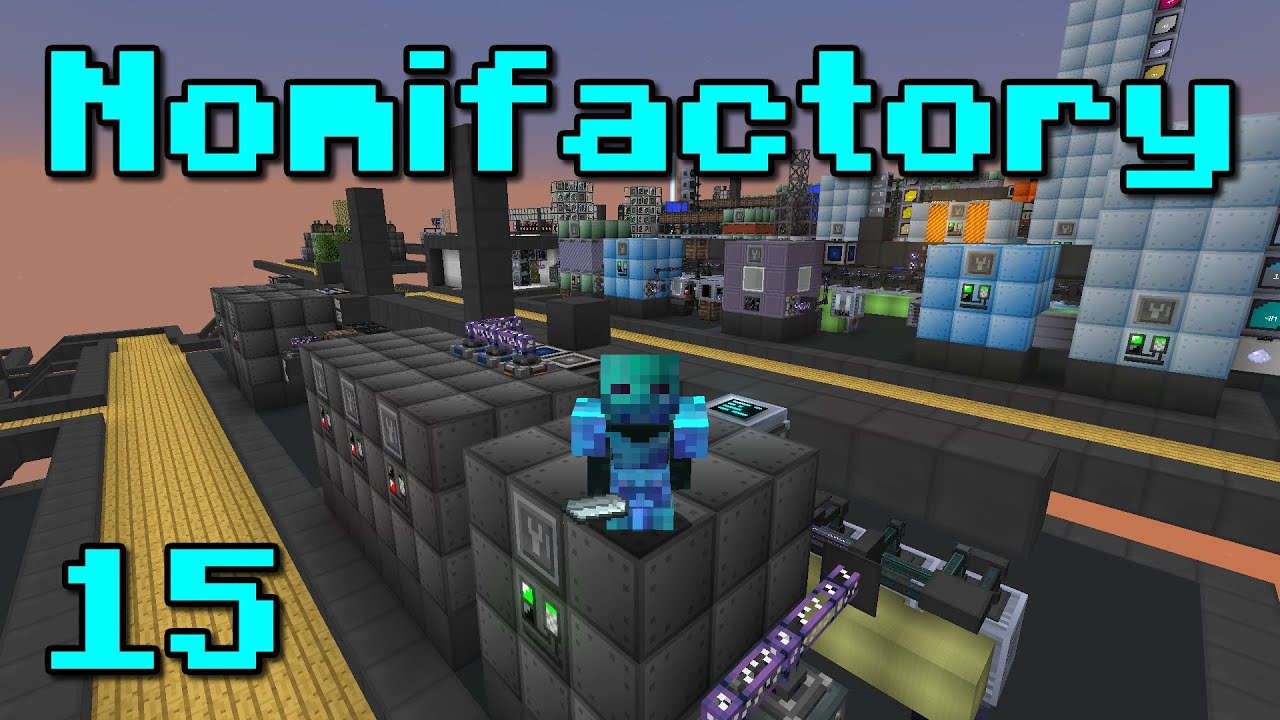 Nomifactory [15] - Lumium, signalum, AE2 gizmos and iridium! - YouTube