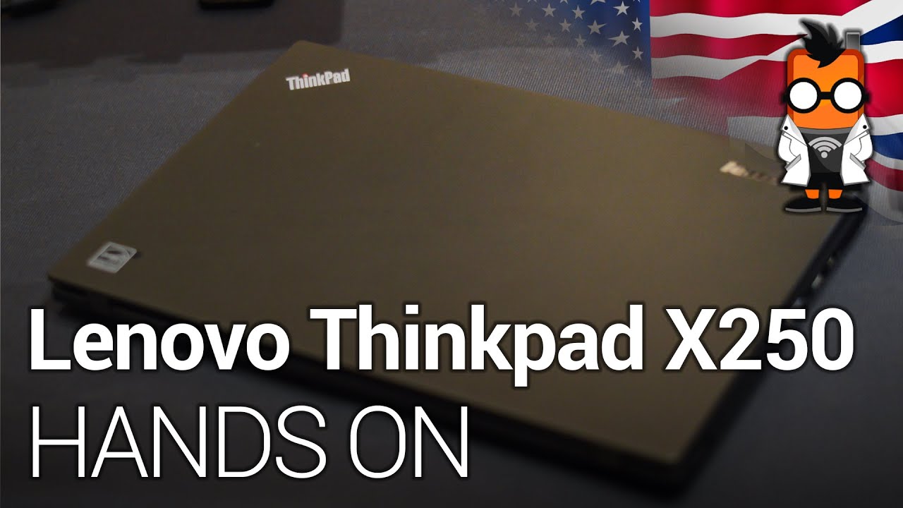 Lenovo Thinkpad X250 hands-on at CES 2015 - YouTube