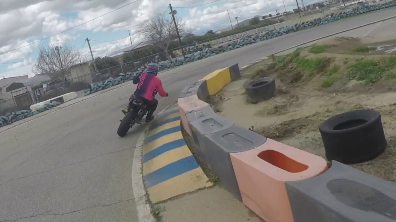 Apex Raceway 3-17-18 Husky FS450 - YouTube