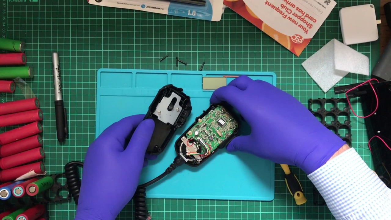 A Crushed Uniden RM500 Remote Microphone Teardown. - YouTube