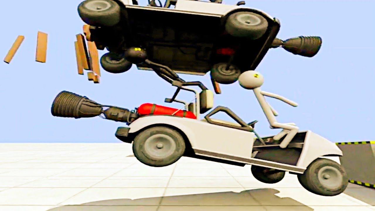 Stickman Crash Testing ③. GAME ON ANDROID - YouTube