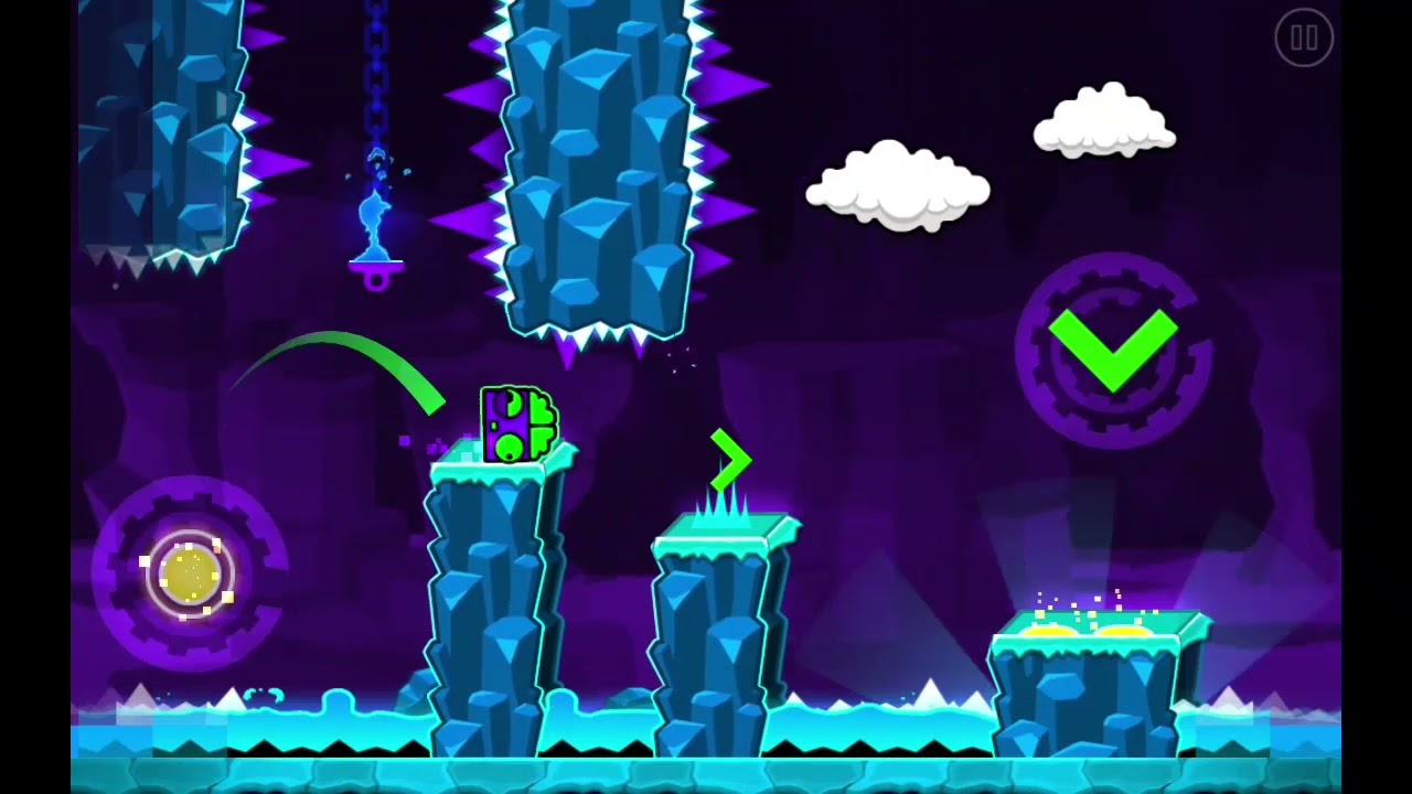 CRAZY / Preview 1 / Geometry Dash Super World: Level 5 - YouTube