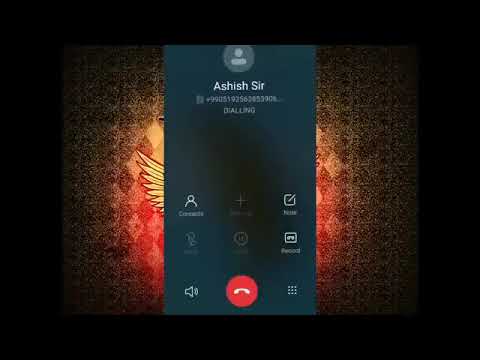 Anish sir call Recording video
