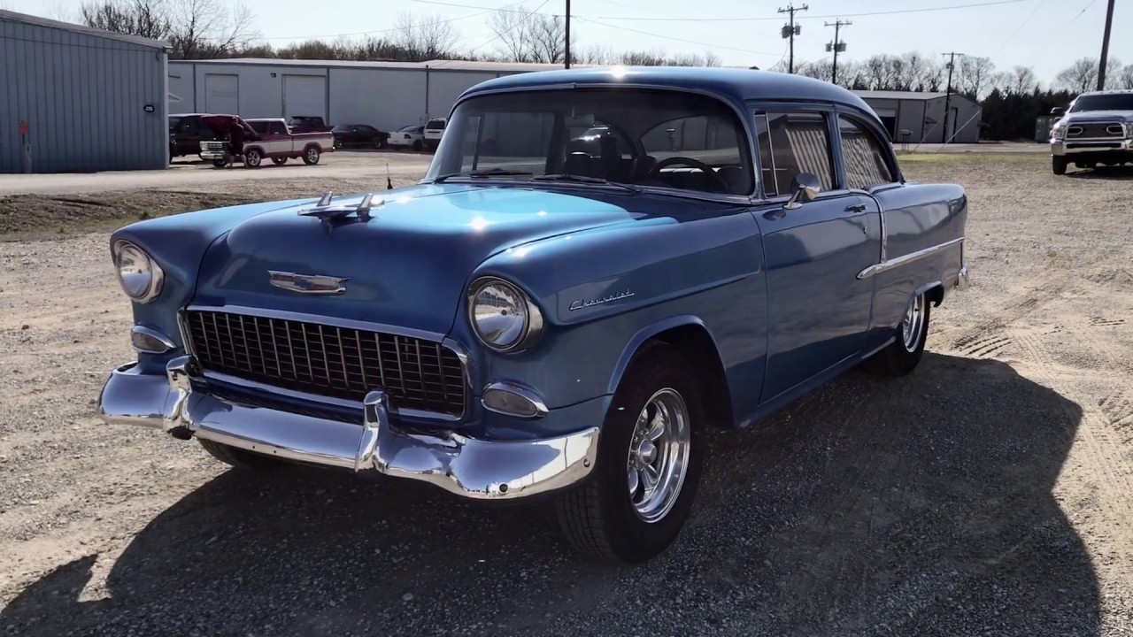*SOLD* 1955 Chevrolet 2 Door 350 / Automatic #232762 - YouTube
