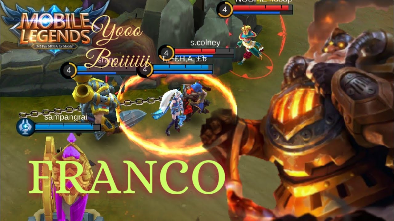 Franco Hook Montage #1 | ML Franco Best Hook 2020 | Mobile Legends ...