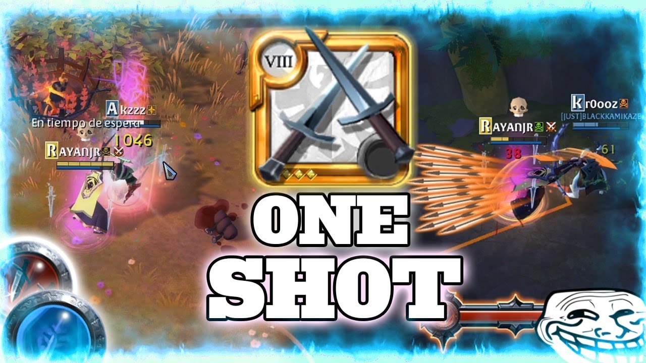 🐟Solo One Shot Ganking! 🐟| Dagger Pair Solo Open World | Albion Online ...