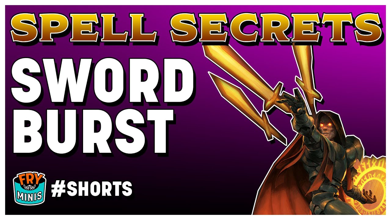 D&D Spell Secrets: Sword Burst #Shorts - YouTube