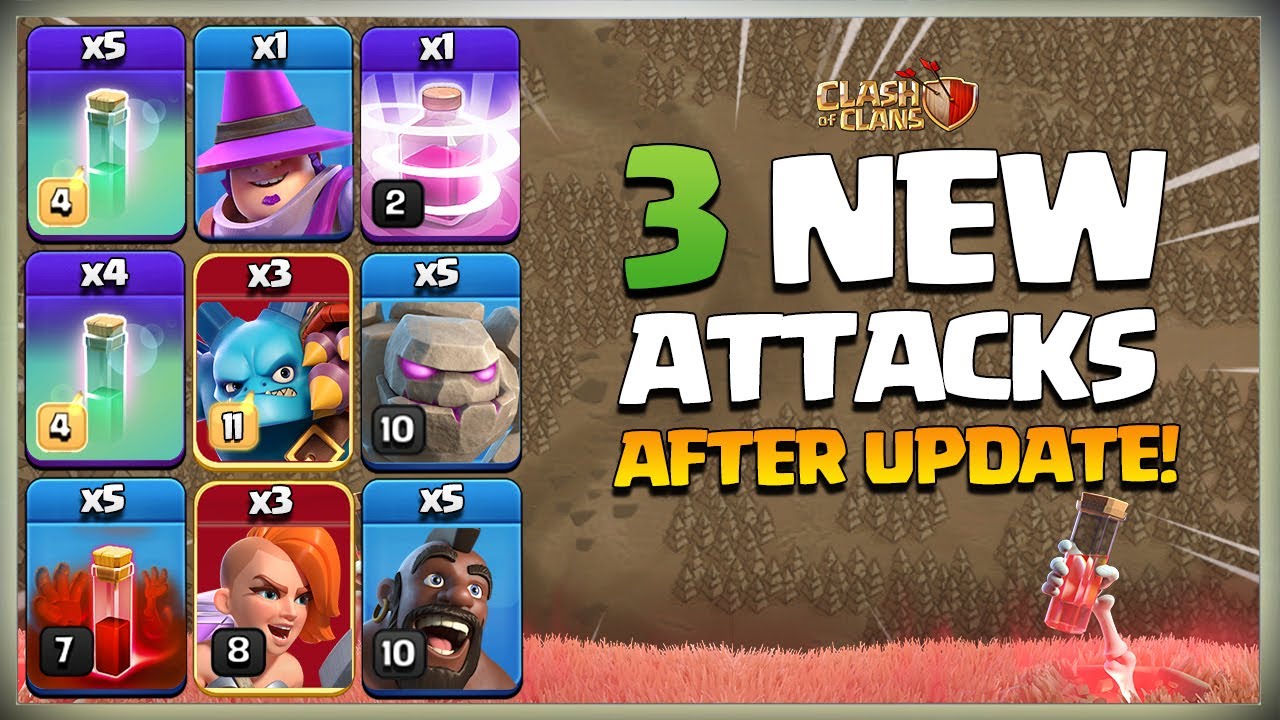These NEW TH13 Attack are SUPER POWERFUL! 3 NEW TH13 Attack Strategy ...