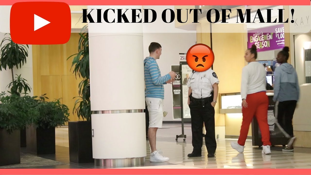!!KICKED OUT OF MALL!! ((PRANK FAIL)) - YouTube