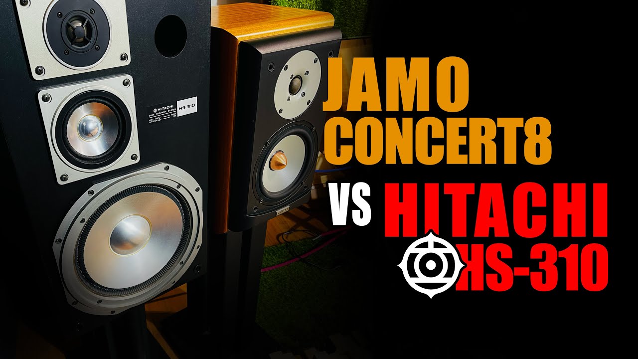 Legendary Jamo Concert 8 VS Hitachi HS 310 - YouTube