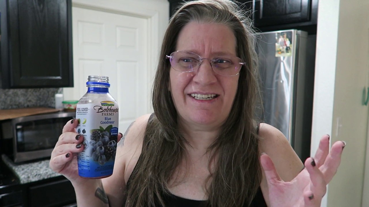 Bolthouse Farms Blue Goodness Taste Test and Review - YouTube