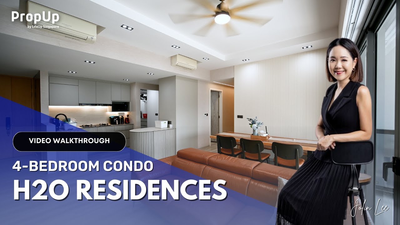 H2O Residences 4-Bedroom Condo Video Walkthrough - YouTube