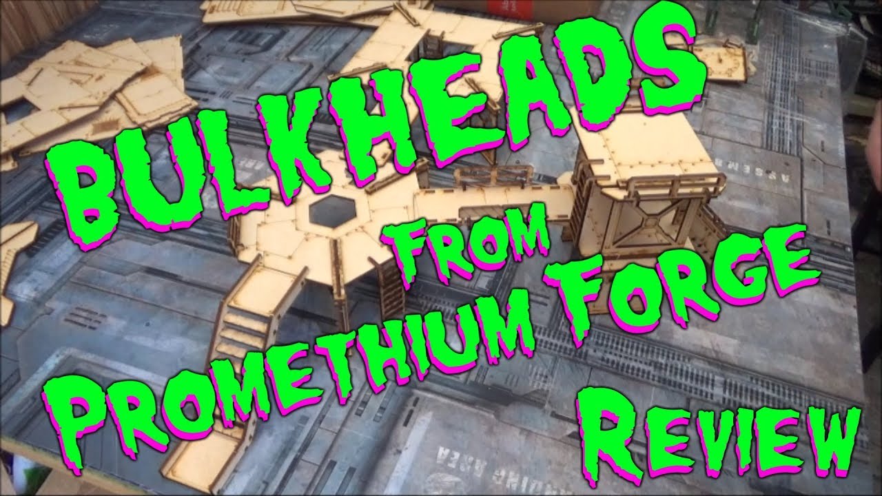 Bulkhead Terrain from Promethium Forge Review Part I - Unboxing and ...