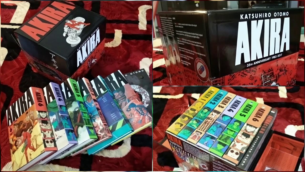 UNBOXING : AKIRA 35th ANNIVERSARY BOX SET (REPRINT 2020) / BOX SET ...