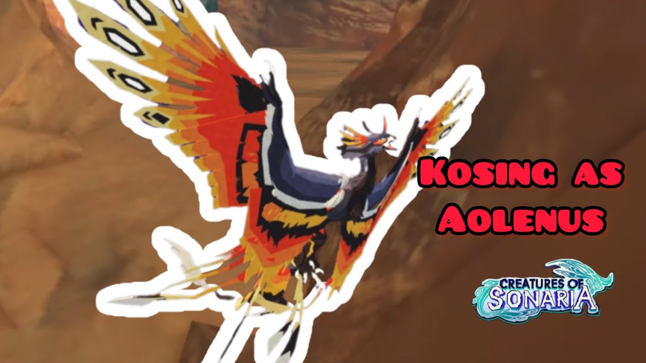 Kosing as Aolenus | Creatures of Sonaria - YouTube