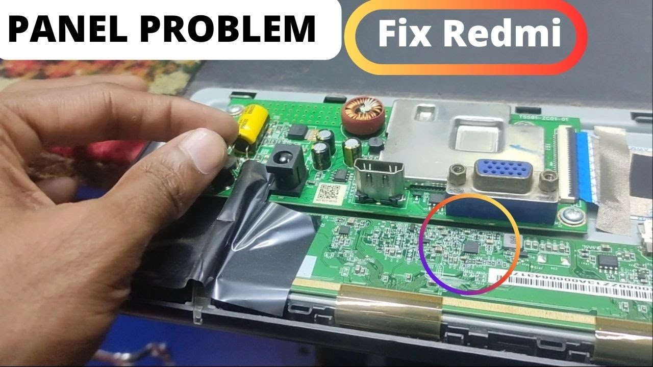 How To Repair Monitor Redmi Panel Problem Issue Fix | Created by Afjal ...