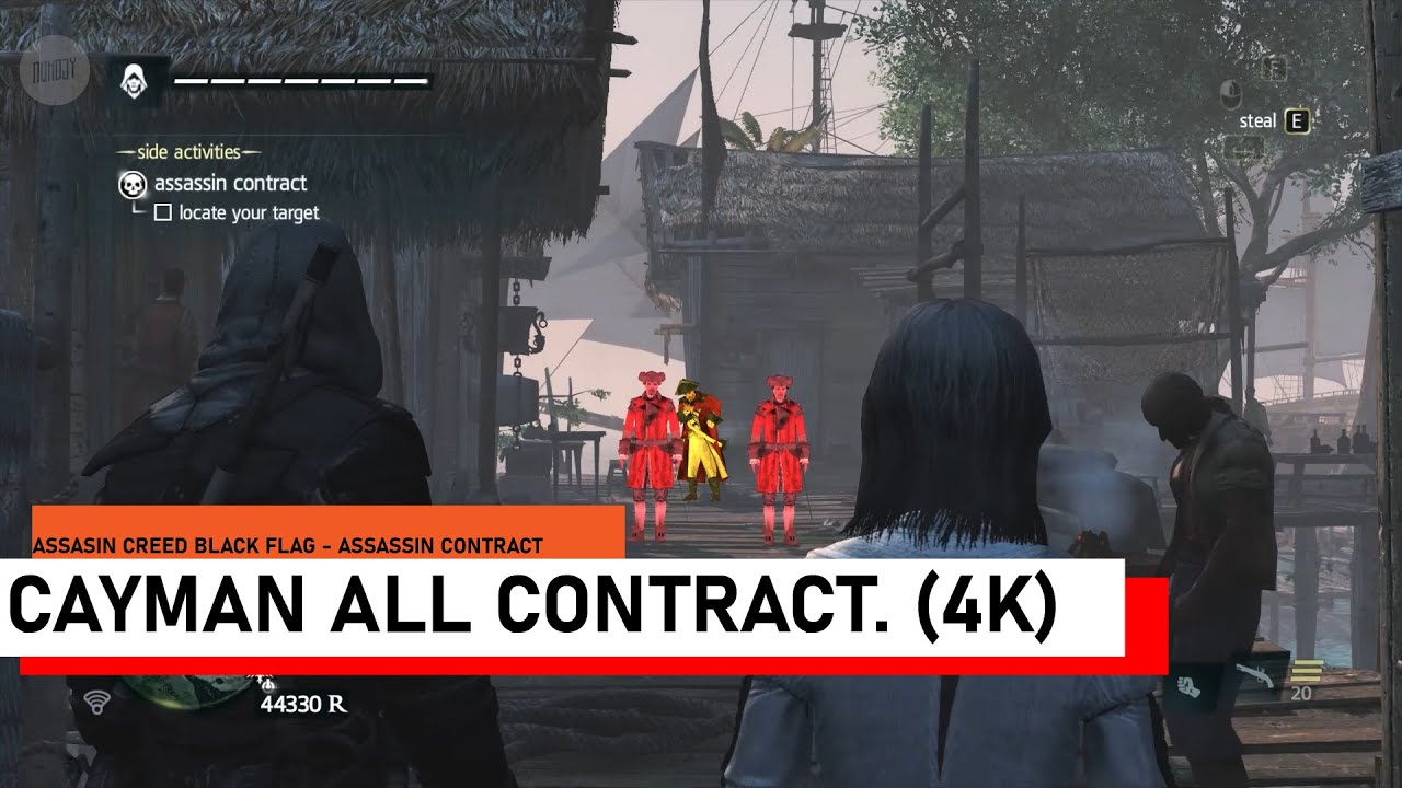 AC IV Black Flag Walkthrough - Assassin Contract - Grand Cayman All ...