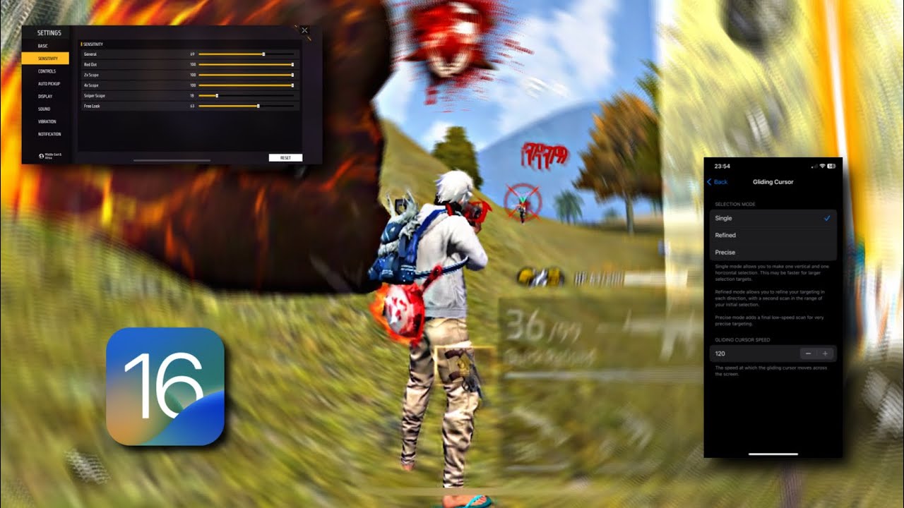 Iphone free fire hack settings for 6/6s/7/7plus/8/8plus/X/Xr/Xs/Xsmax ...