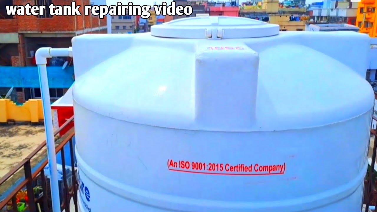 On-Broken Water Tank Repair-1000 litre water tank.. - YouTube