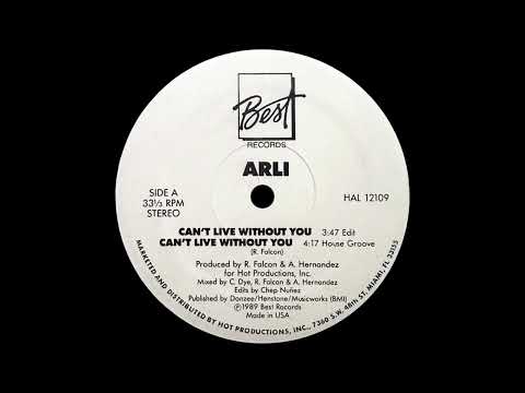Can't Live Without You (House Groove) - Arli