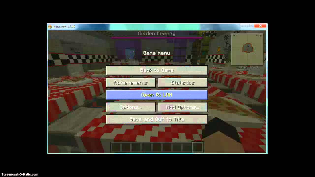 Minecraft FNaF Technic Mod Pack Review - YouTube