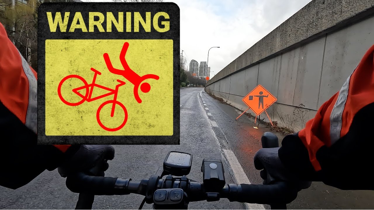 Safety Tips for Hazards on my Suburban Bike Commute - YouTube