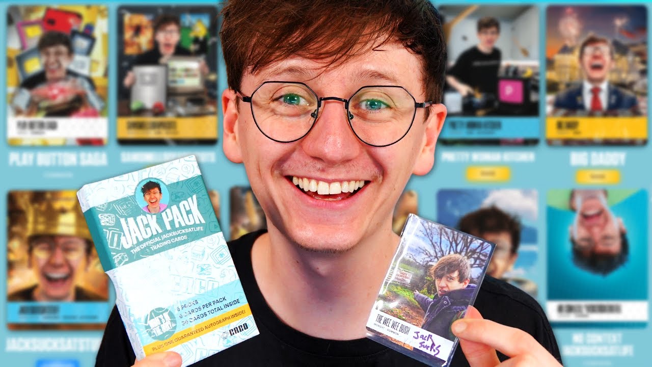 Opening my OWN Trading Cards! - YouTube