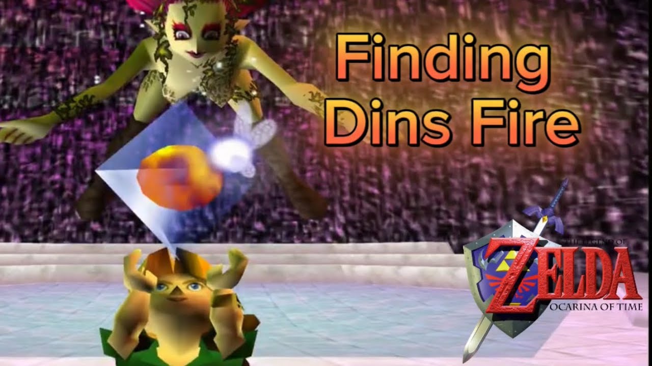 How To Find Dins Fire - Zelda Ocarina Of Time - YouTube