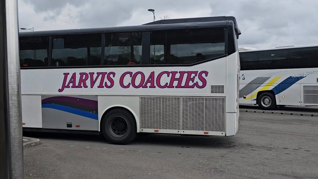 Jarvis of Hirwaun WA58 EOM idling at Bargoed Bus Station on 14th April ...