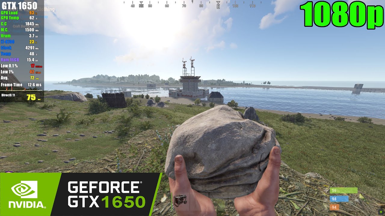 GTX 1650 | Rust The Big Quality of Life Update - 1080p - YouTube