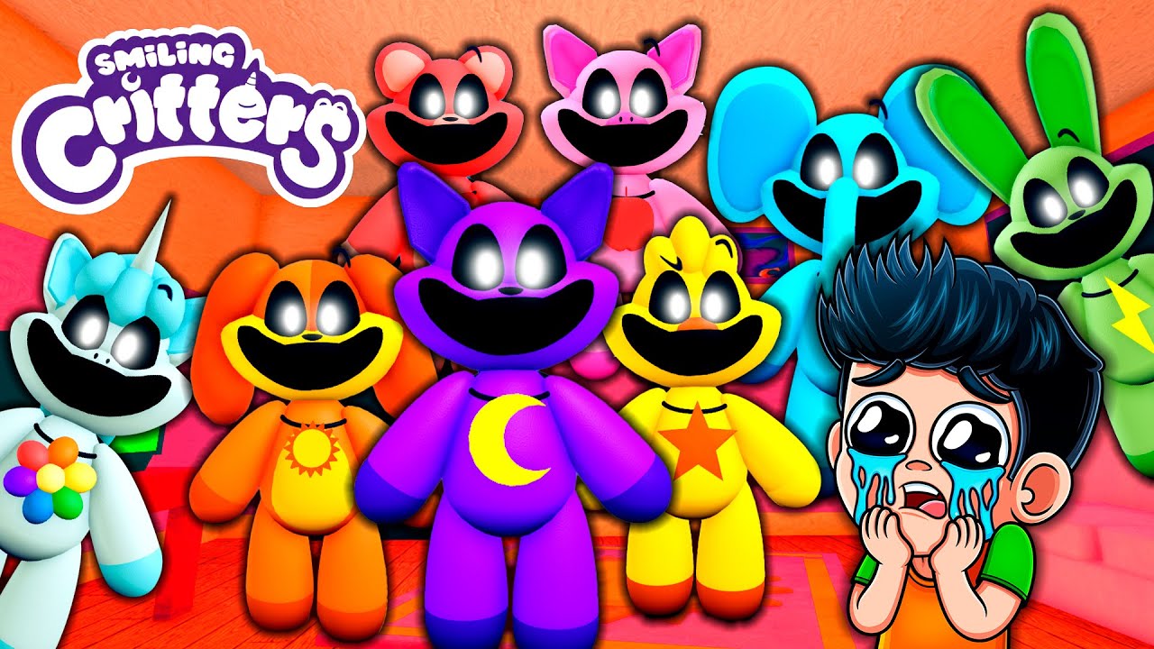 ENCUENTRO LOS SMILING CRITTERS BEBÉS EN ROBLOX | ME CONVERTÍ EN SMILING ...
