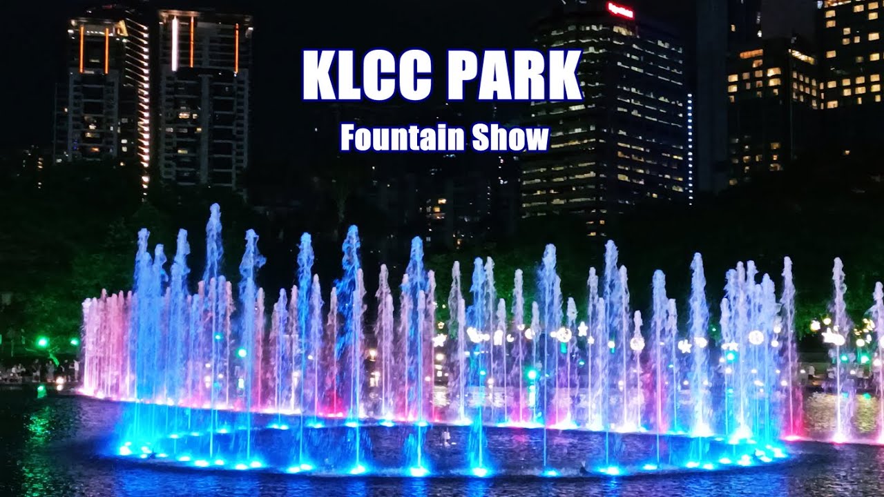 KLCC Park Light Show - YouTube