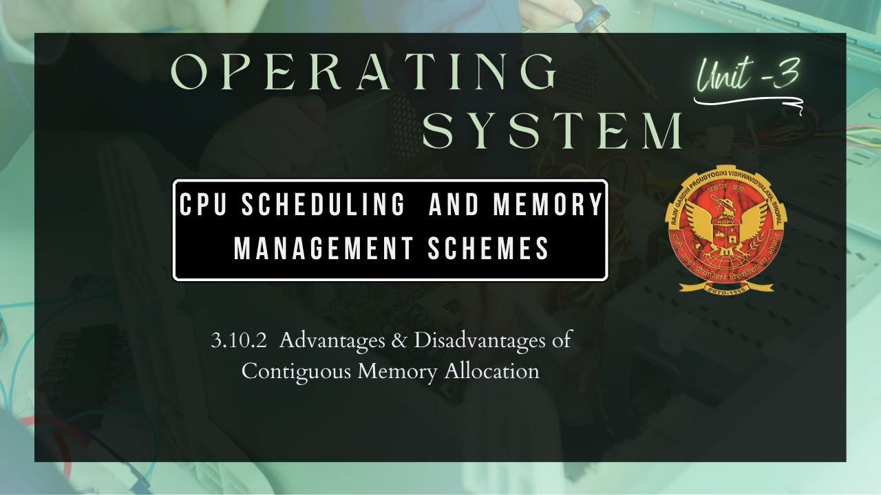 3.10.2 Advantages & Disadvantages of Contiguous Memory Allocation ...