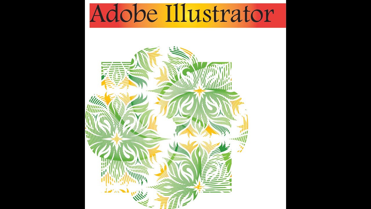 Adobe Illustrator |Beautiful Design||Flower||Illustrator Tutorial ...