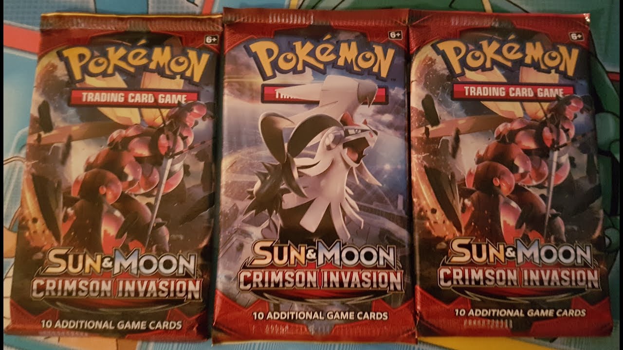 3 Crimson Invasion Packs Opening - YouTube