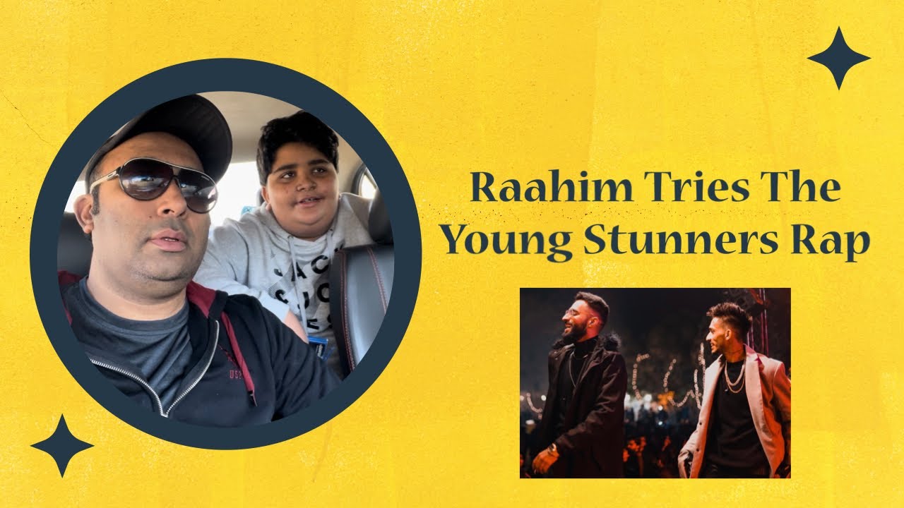 Raahim Tries Young Stunners Rap In This Vlog | Vlog | Sunday Vlog ...