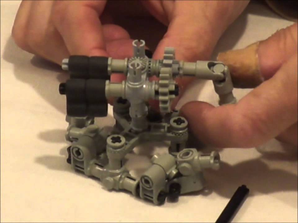 Lego Delta Robot, Disassembling - YouTube
