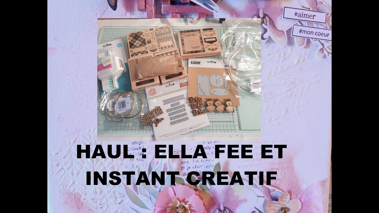 HAUL ELLA FEE + INSTANT CREATIF - YouTube