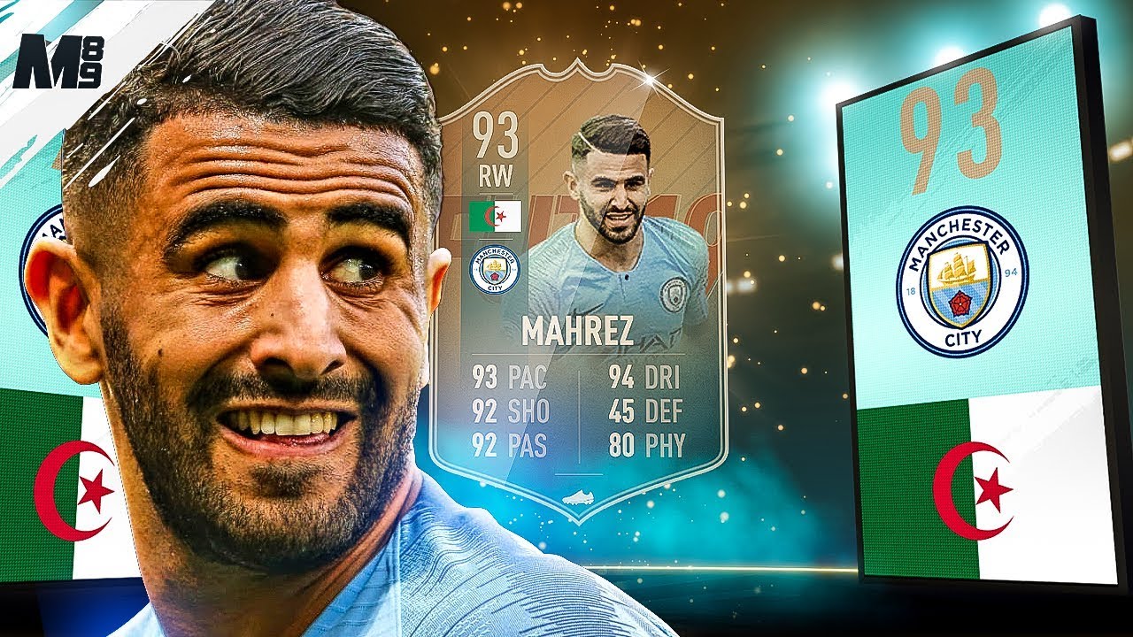 FIFA 19 FLASHBACK MAHREZ REVIEW | 93 FLASHBACK MAHREZ PLAYER REVIEW ...