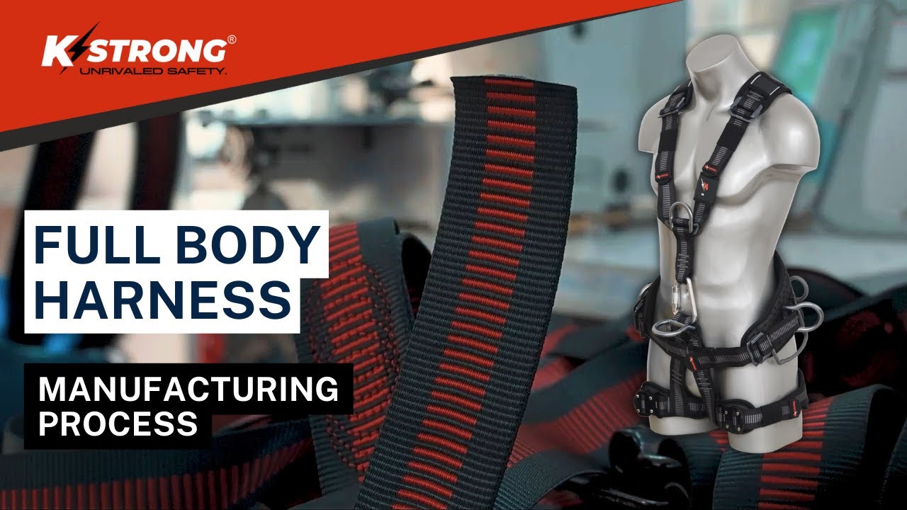 Full Body Harness Manufacturing Process | KStrong Asia - YouTube