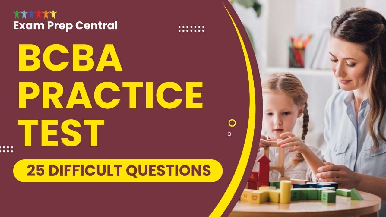 BCBA Practice Test - ABA Mock Exam 6th Edition Review & Study Guide (25 ...