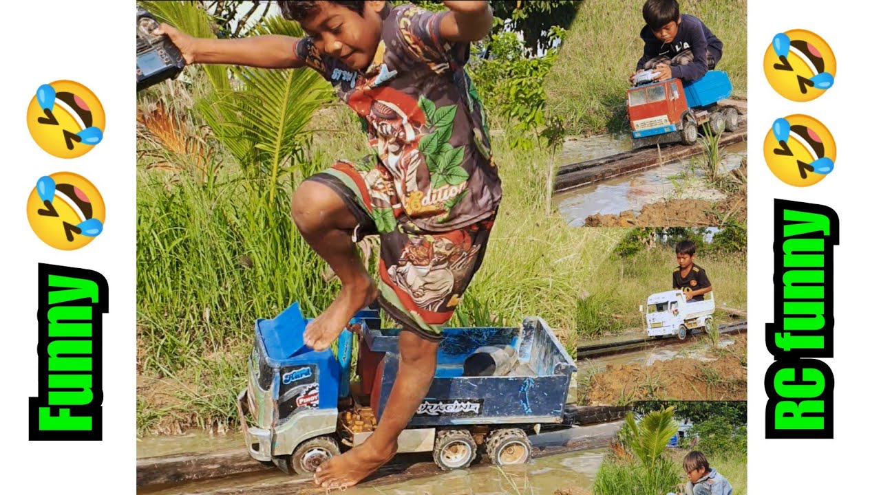 Funny RC Construction - YouTube