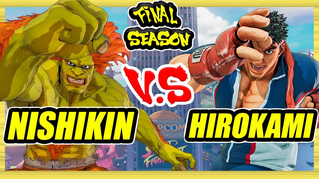 SFV CE 🔥 Nishikin (Blanka) vs Hirokami (Ryu) 🔥 Ranked Set 🔥 Street ...